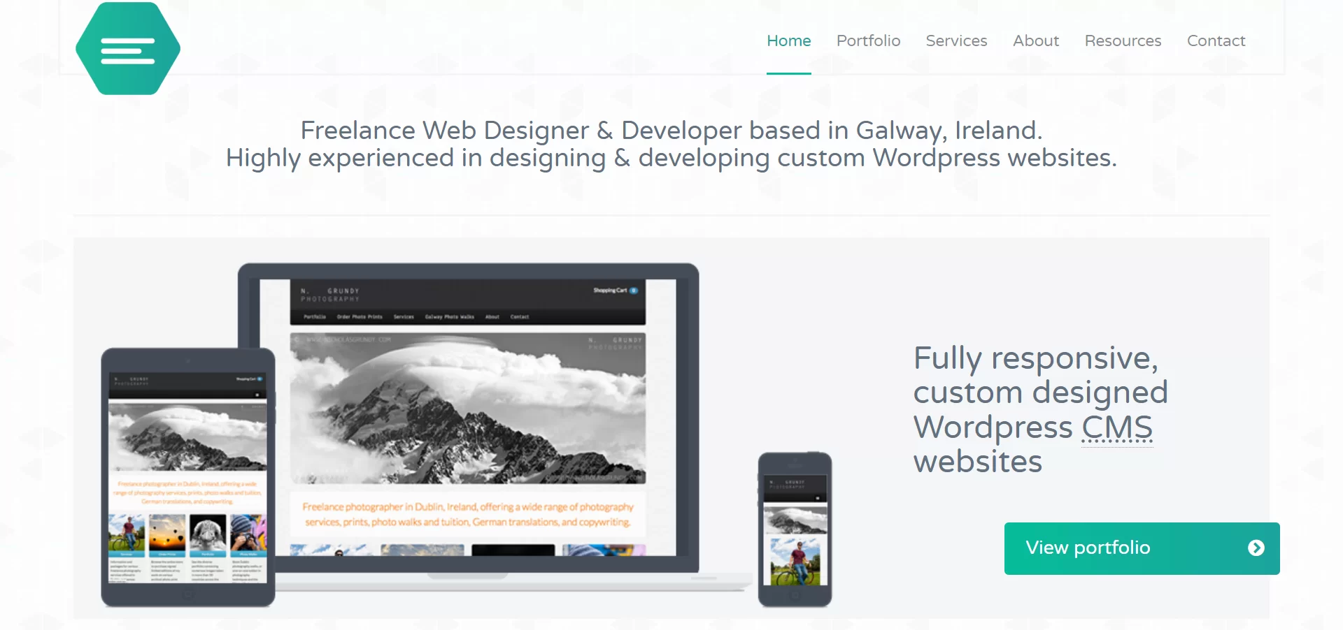 10+ Contoh Website Portfolio dengan Desain Keren dan Menarik – Matob.ID